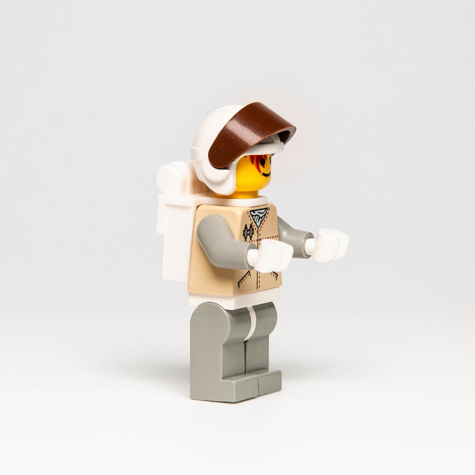 LEGO Star Wars 4/5/6 Minifigure Hoth Rebel Brown Visor (sw0016) 7130 S