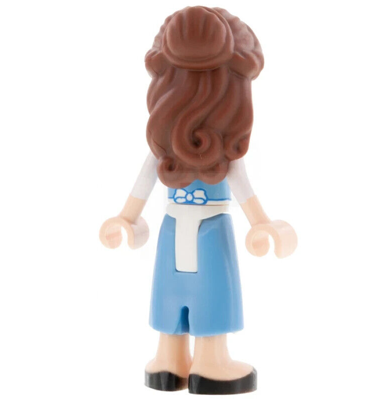 New LEGO Disney Princess Minifigure - Belle, Blue Dress (dp131) 43196