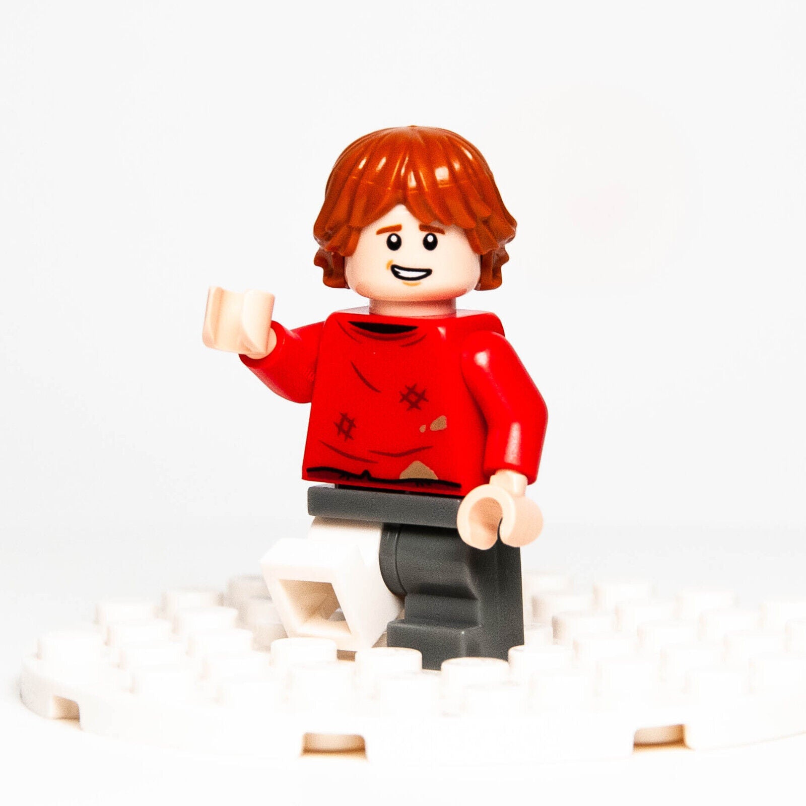 New LEGO Azkaban Minifigure: Ron Weasley Red Sweater, Cast 76398 Hospi