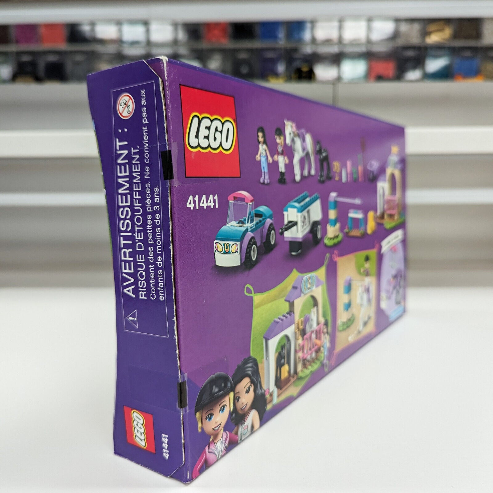 New Lego Friends Set: Horse Training and Trailer (41441) Stable Foal S