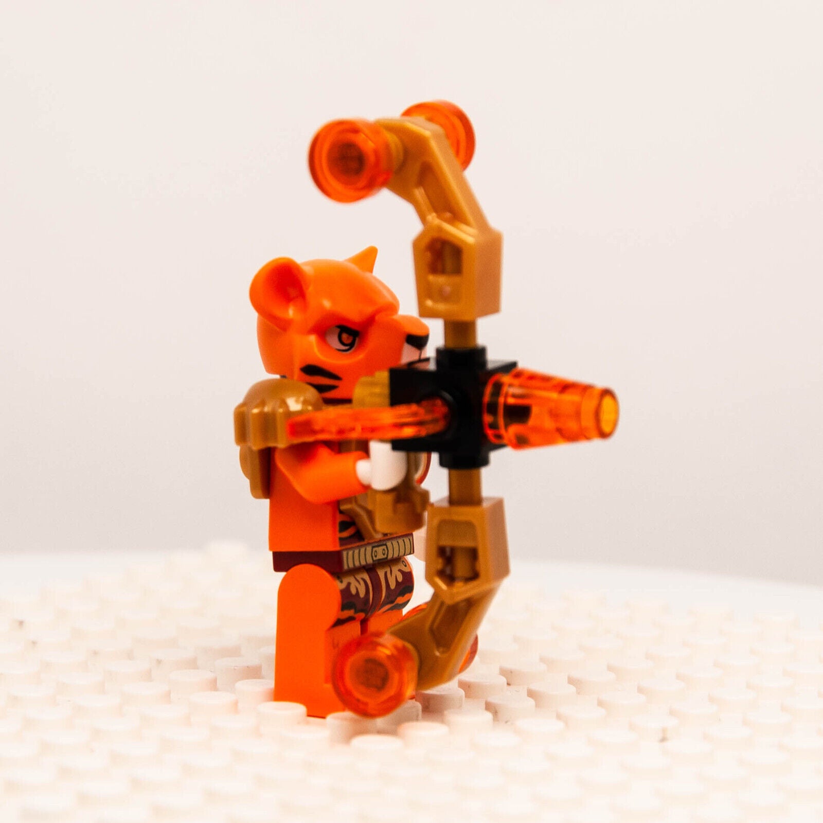 LEGO Chima Minifigure - Tormak (loc073) 70146 Orange Tiger Fire Tribe