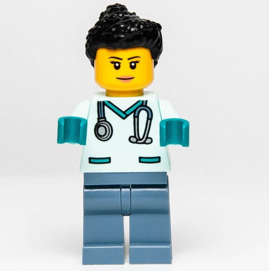 NEW Lego Wildlife Female Animal Veterinarian Doctor (cty1297) 60302 Sc