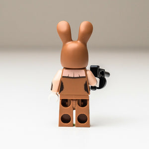 New LEGO DC Minifigure - March Harriet w/ Tommy Gun (coltlbm17) Stand