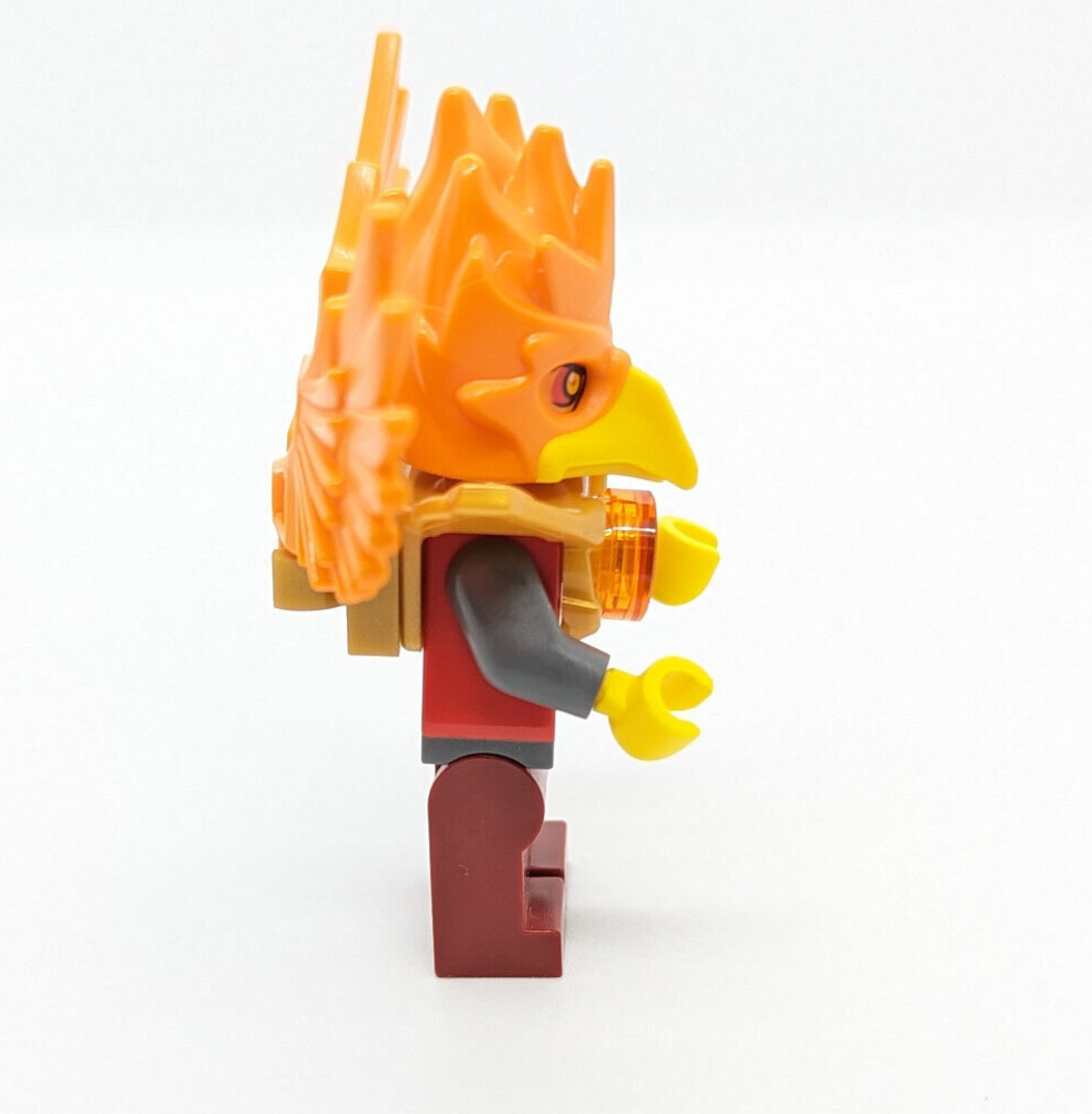 LEGO Chima Minifigure - Frax Dark Red Legs (loc144) 70228 Fire Phoenix