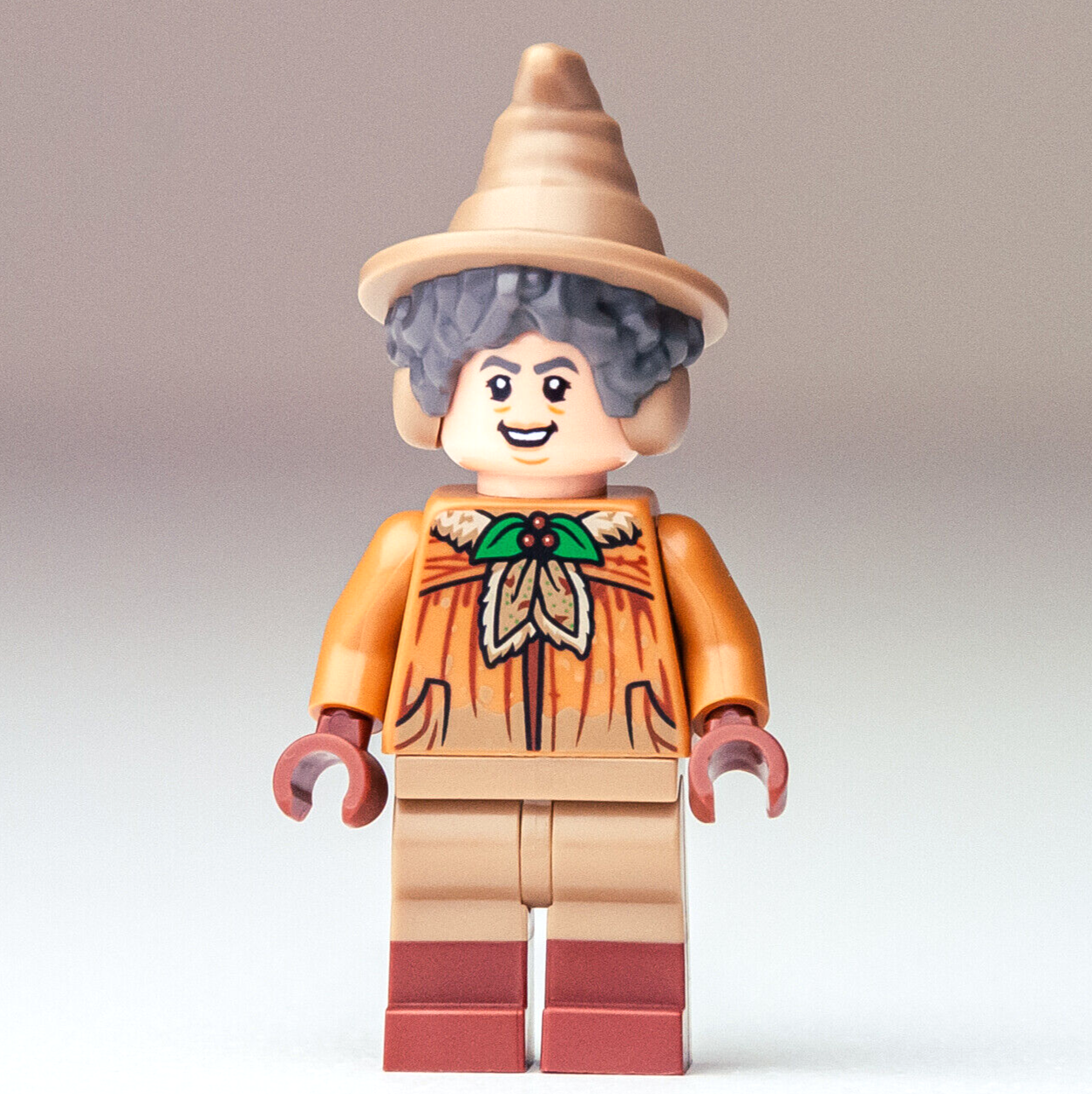 New LEGO Professor Pomona Sprout Minifigure - Hogwarts Moment - 76384