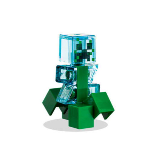New LEGO Minecraft Minifigure - Charged Creeper (min052) 21250 21174 2