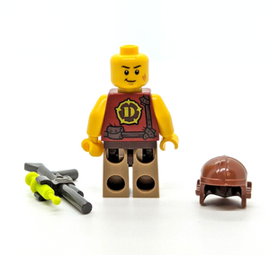 LEGO Dino Hero Tranquilizer Belt Minifigure w/ Gun (dino001) 5887 5884