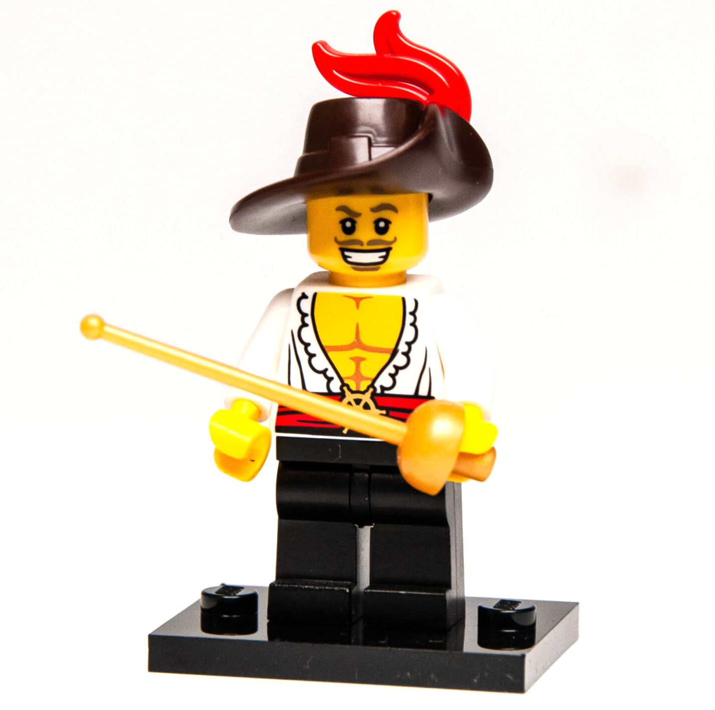 LEGO CMF Series 12 Minifigure - Swashbuckler Musketeer (col12-13 col19