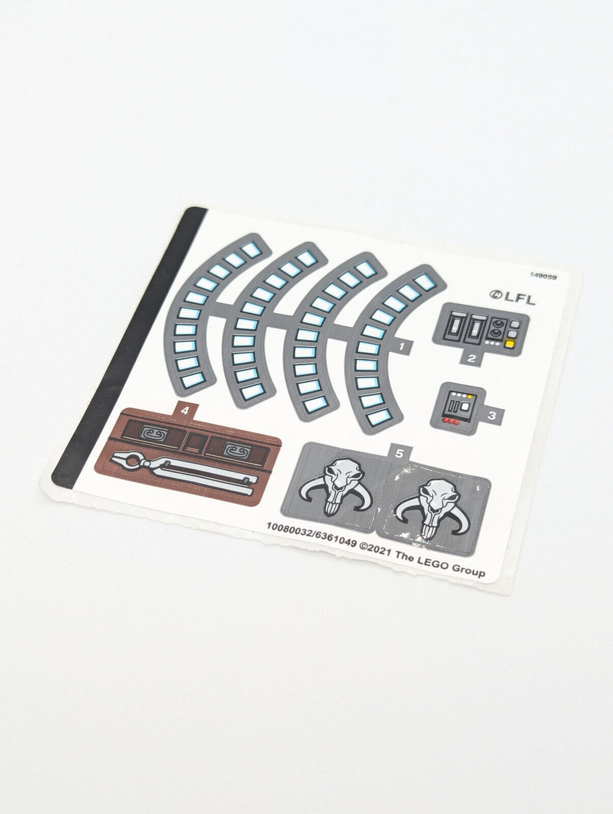 Lego STICKER SHEET for 75319 The Armorer's Mandalorian Forge - New & G