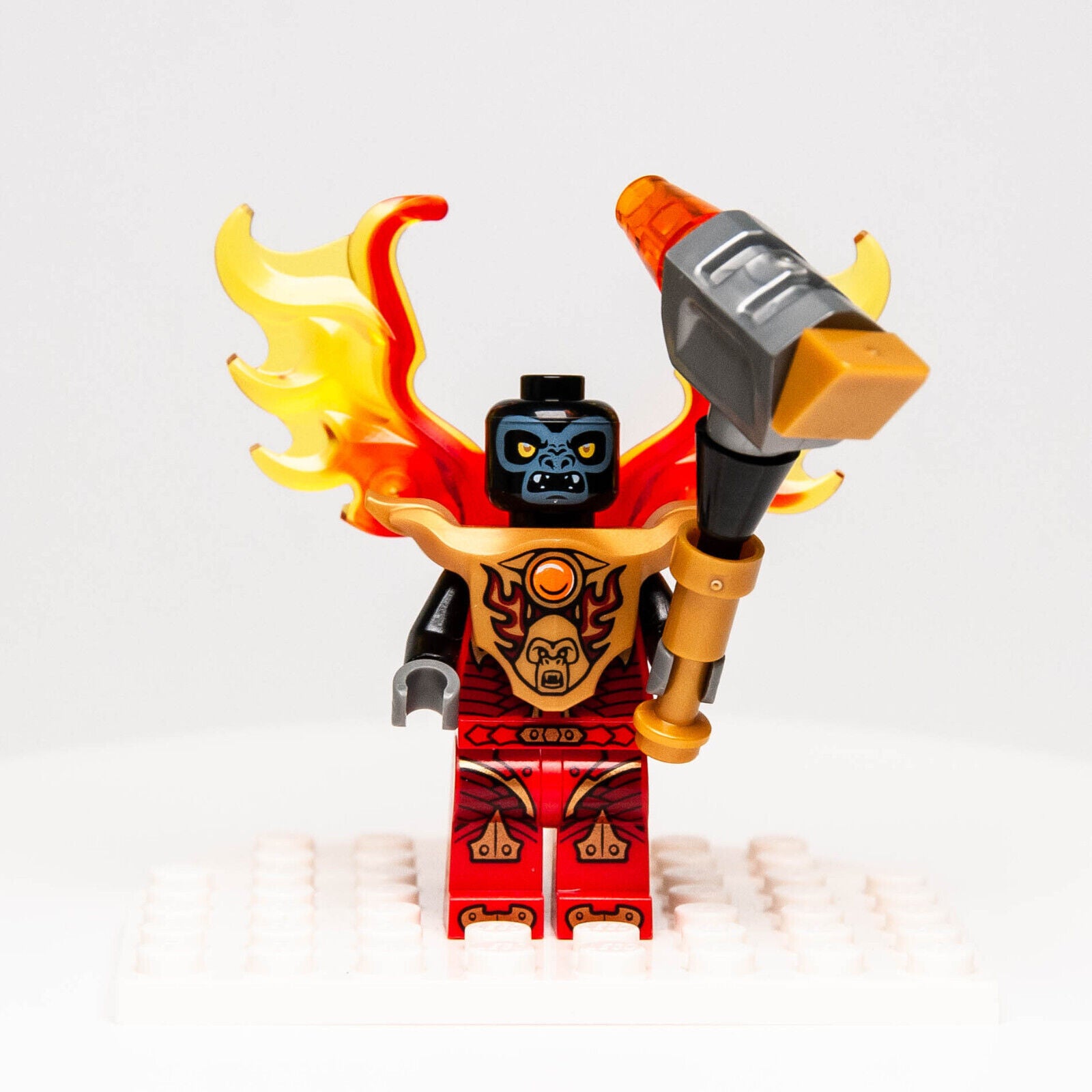 LEGO Chima Minifigure - Gorzan Armor Breastplate, Flame Wings (loc131)