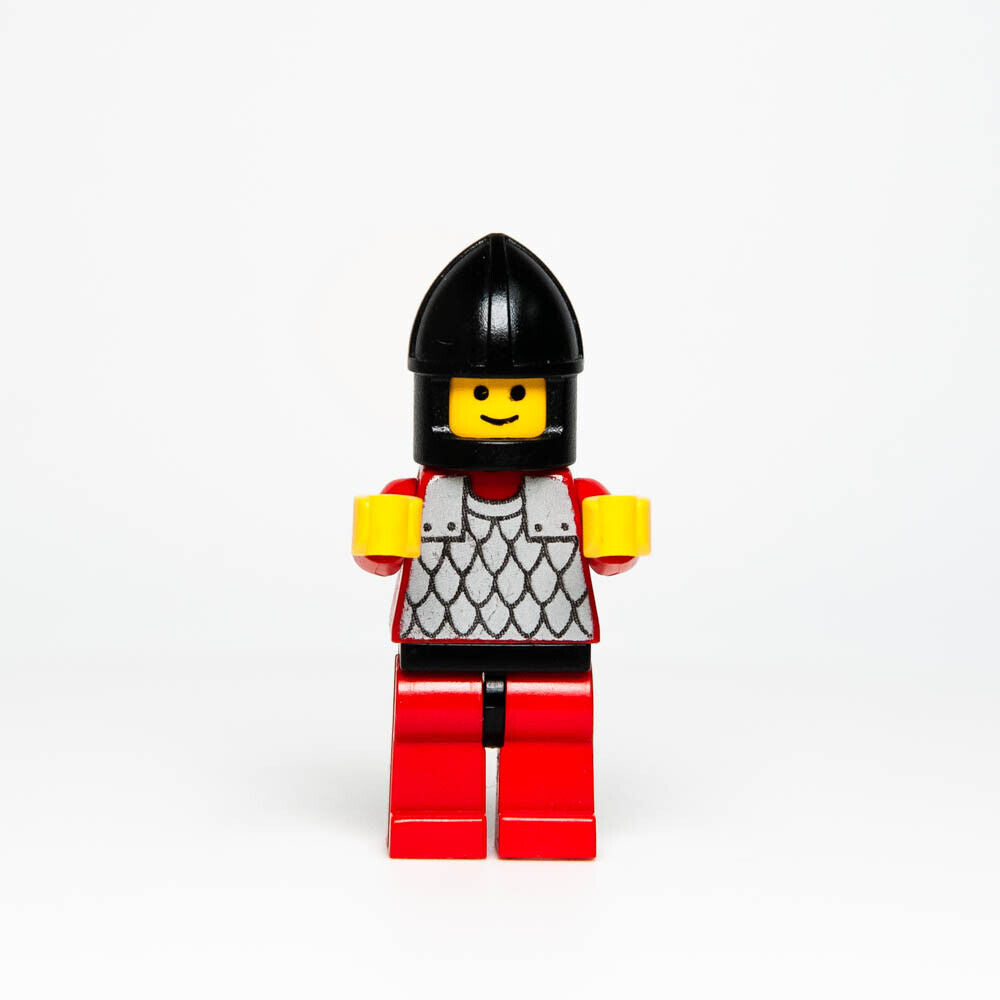 LEGO Castle Black Knights Minifigure - Scale Mail Red (cas161) 6059 St