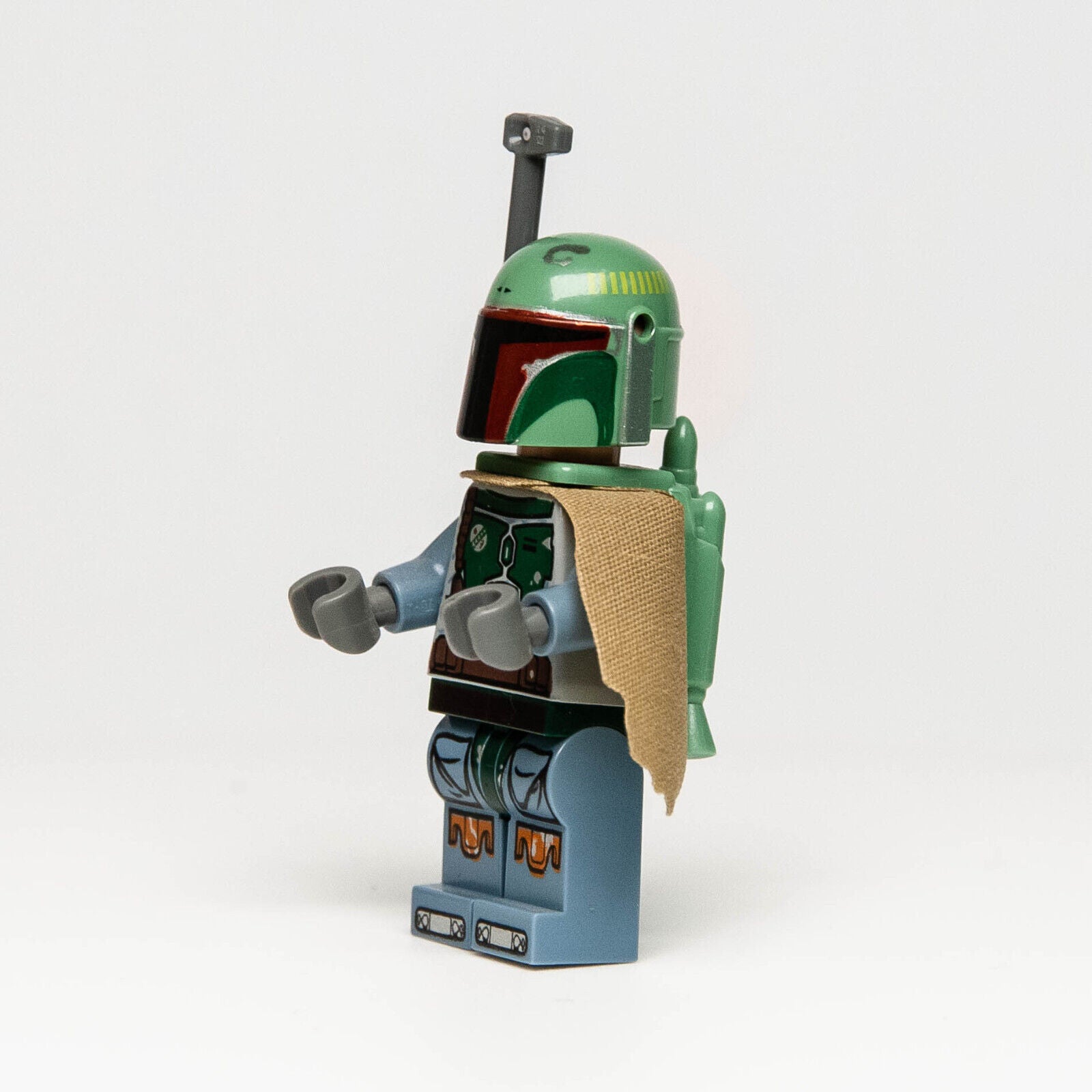 LEGO Star Wars Minifigure: Boba Fett w/ Beard Stubble (sw0396) 9496 De