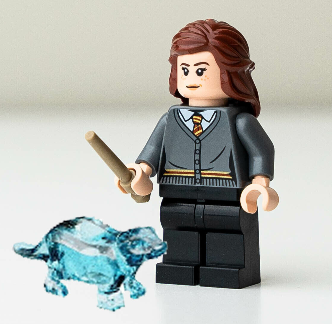 New LEGO Hermione & Otter Patronus Gryffindor Minifigure - 75966 (hp24