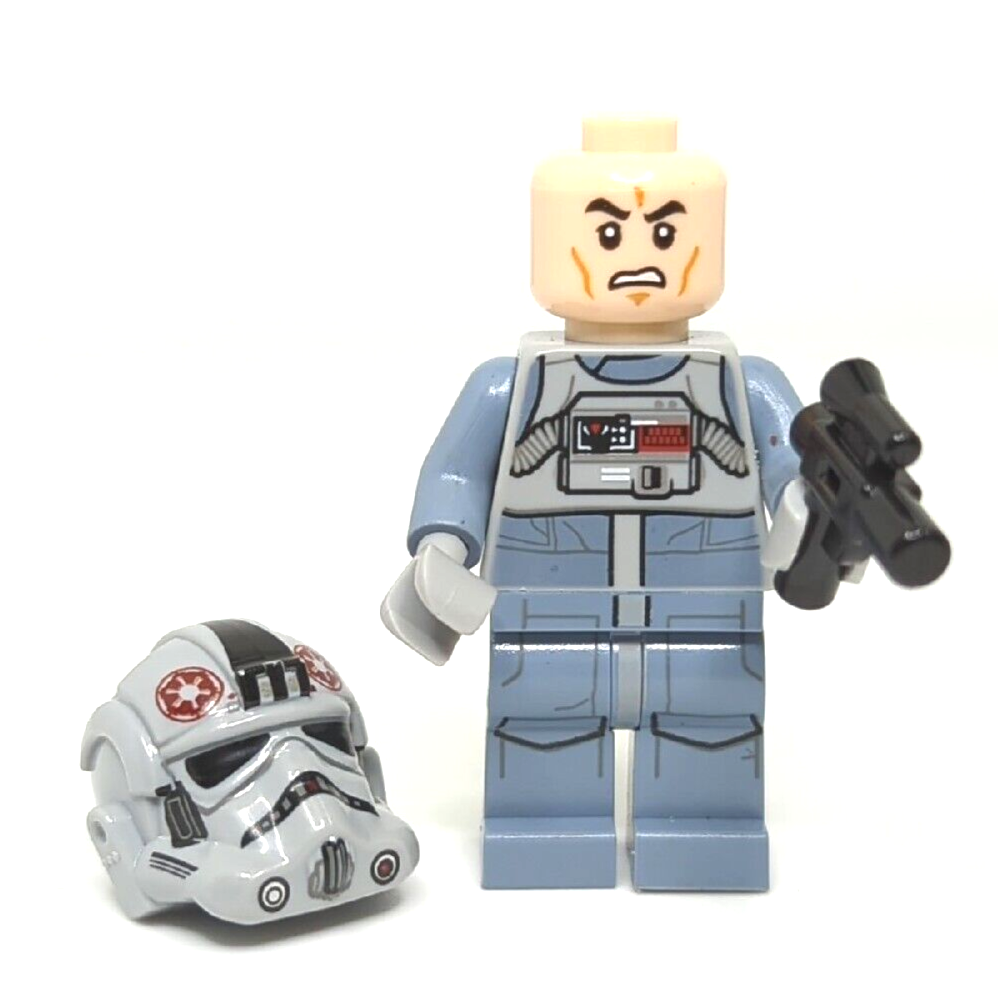 New LEGO AT-AT DRIVER Minifigure Star Wars 75054 75075 (sw0581)
