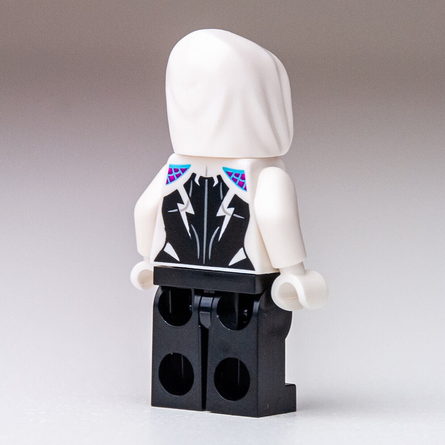 LEGO Ghost Spider / Spider-Gwen, White Hood Basic Smooth Minifigure (s