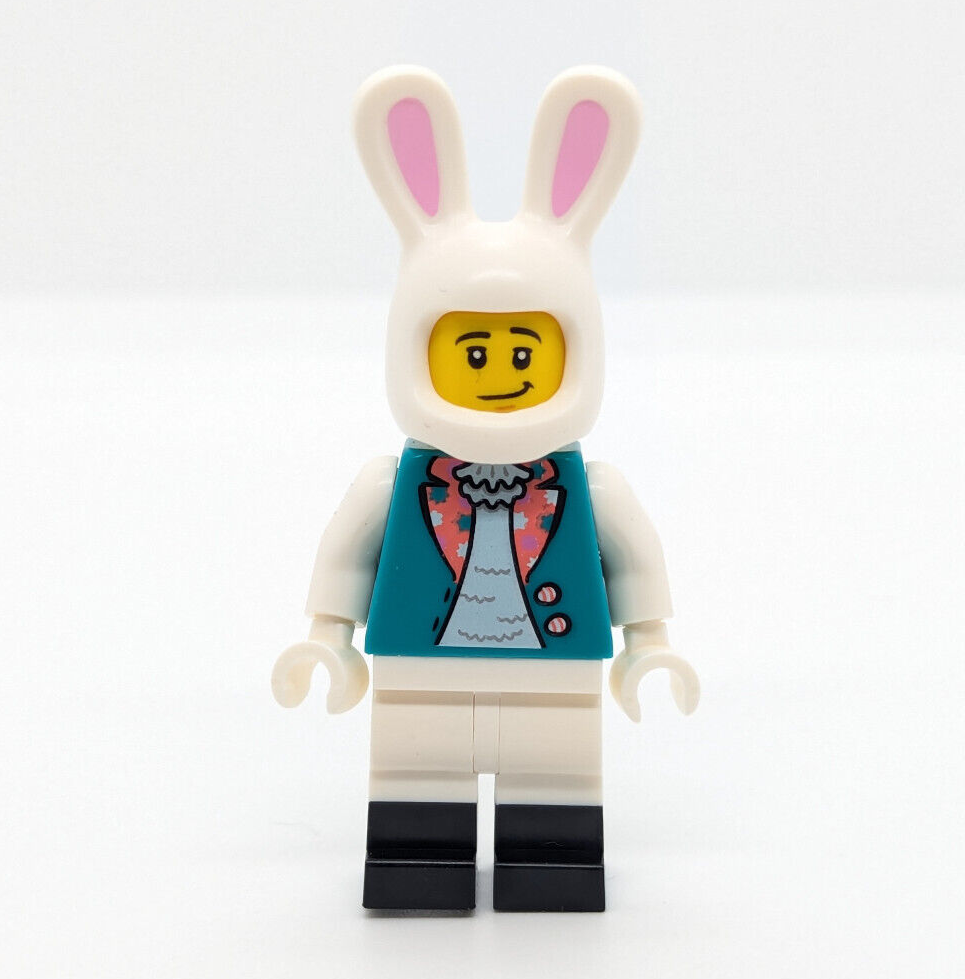 NEW LEGO Easter Bunny w/ Splattered Egg Minifigure BAM 2023 Spring Eas