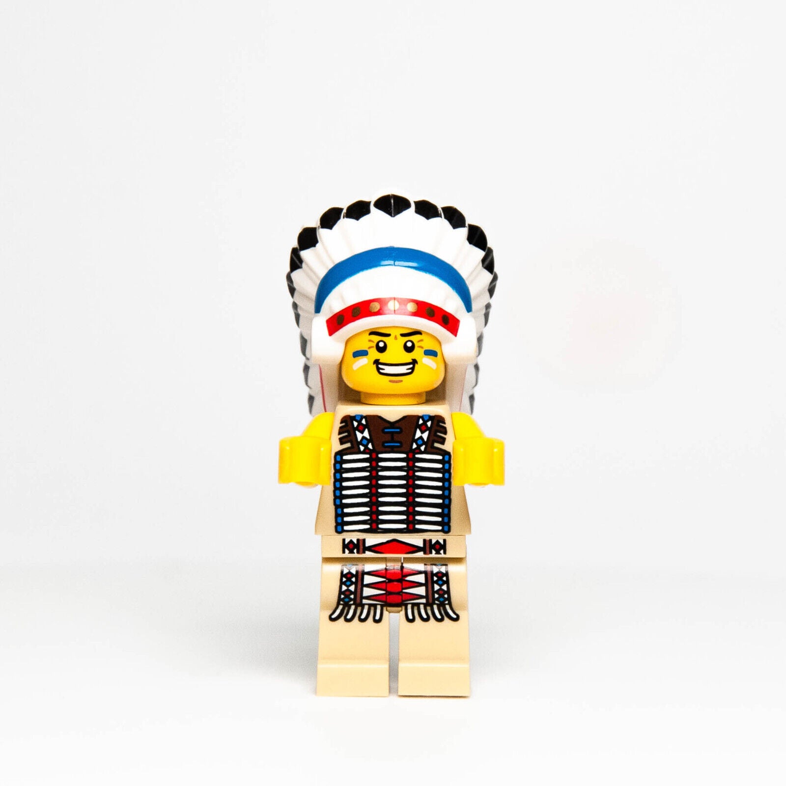 LEGO CMF Series 3 Minifigure- Tribal Chief (col03-3) 8803 Indian Nativ