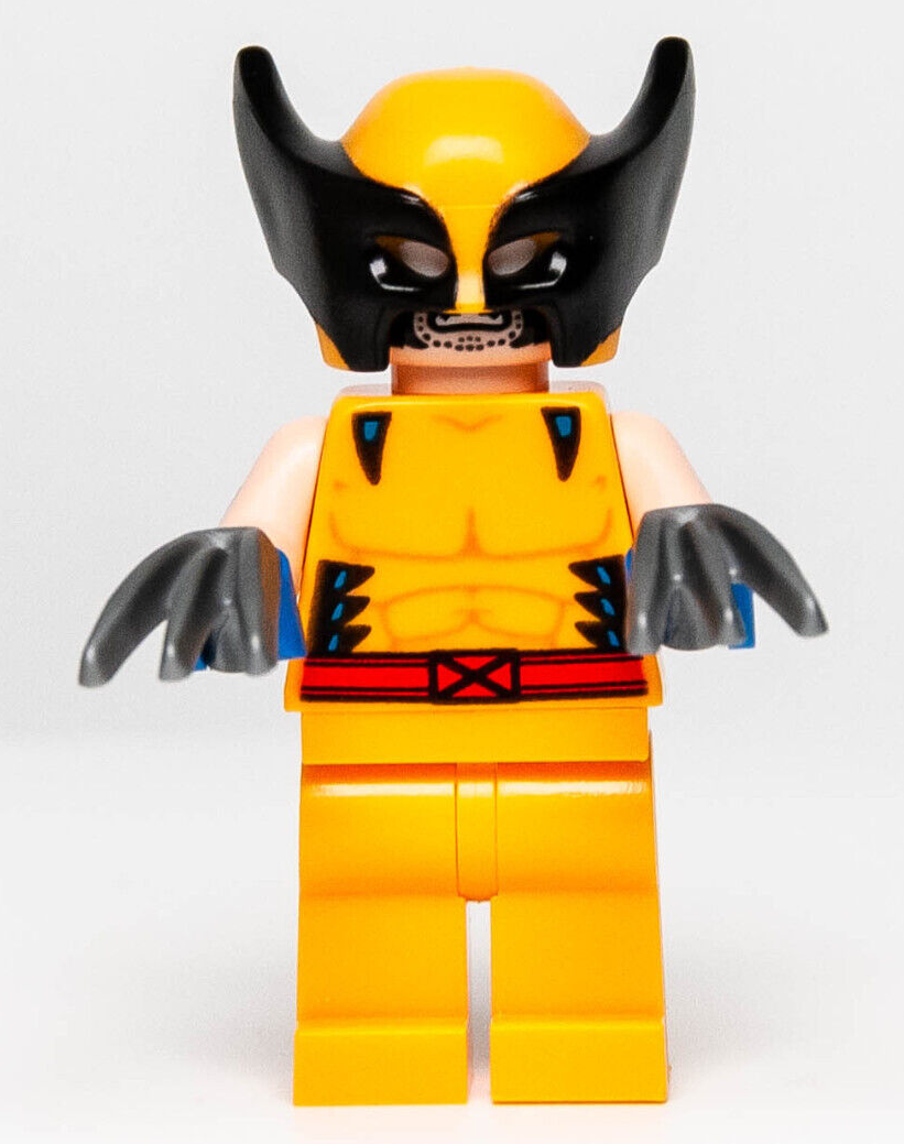 NEW LEGO Wolverine w/ Blue Hands 76202 Marvel X-Men (sh805) plus Claws