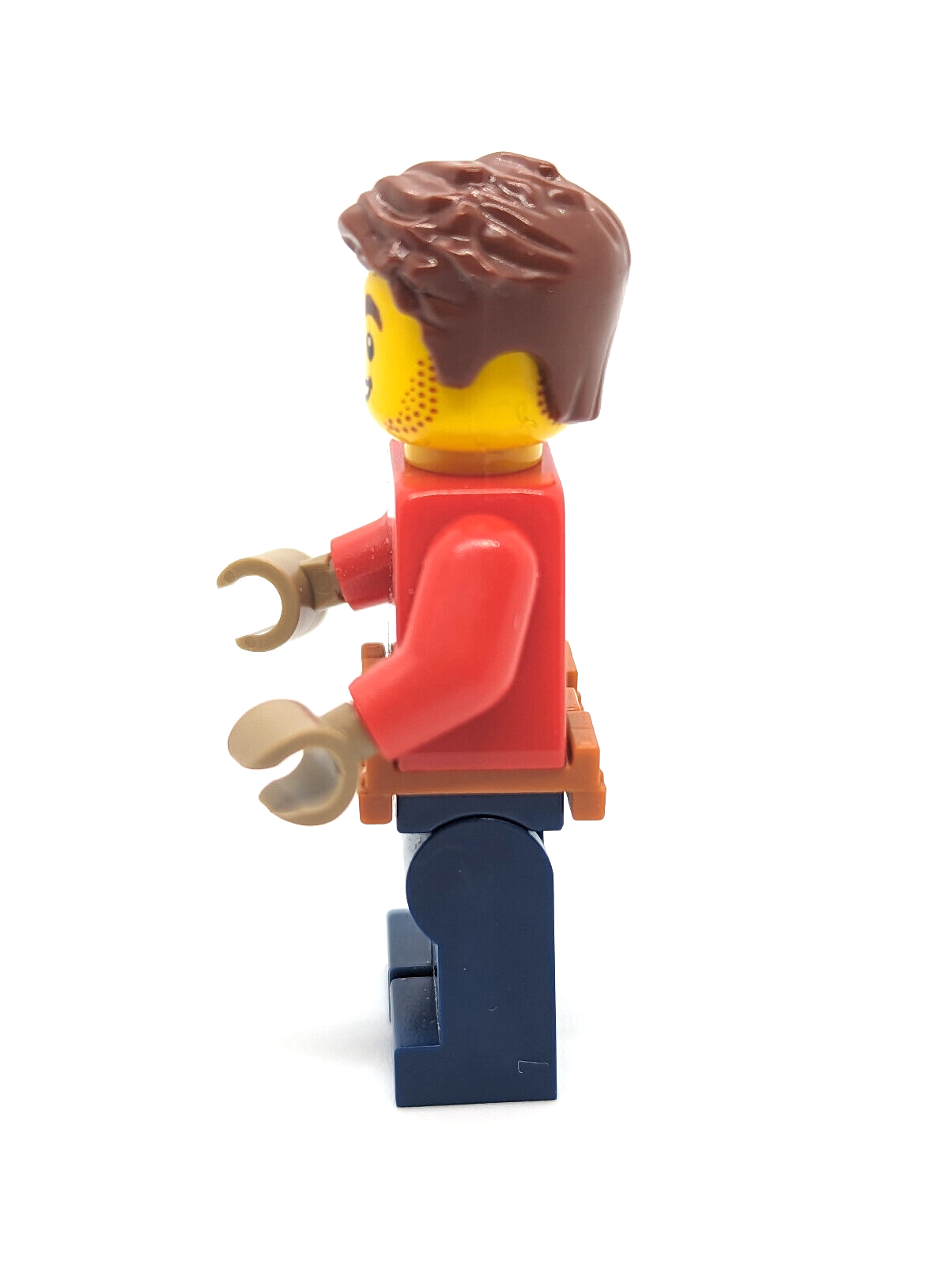 Lego City Handyman Harl Hubbs Minifigure And Tamping Rammer Construction