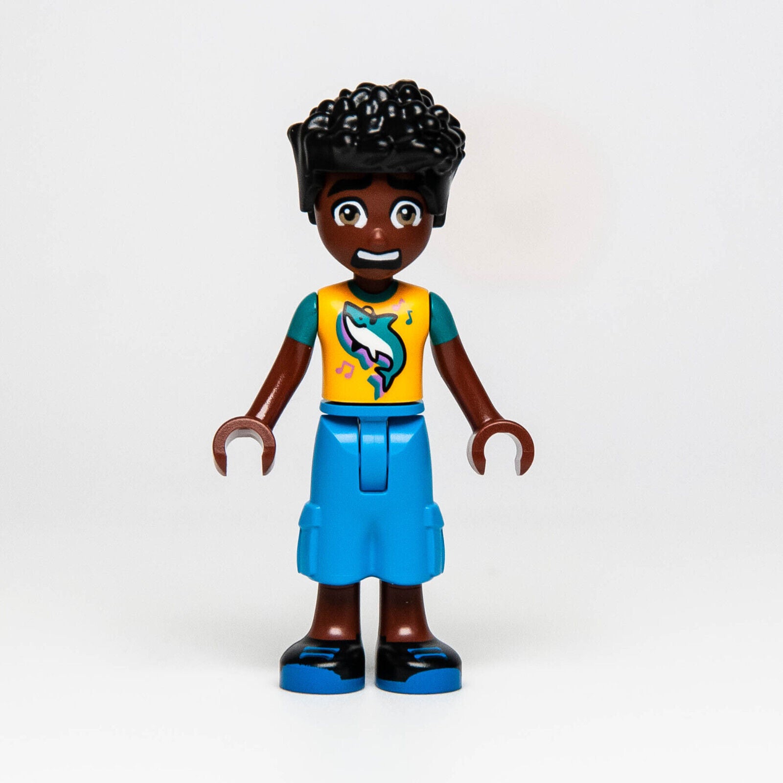 New Lego Friends Minifigure - Zac (frnd642) Beach Amusement Park 41737