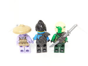 New Lego Ninjago Island 71745 Minifigure Lot: Nya, Lloyd, Rumble Keepe
