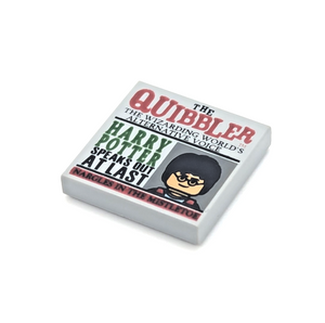 NEW Lego 2x2 Printed Tile - Harry Potter Quibbler 4842 Hogwarts 10217