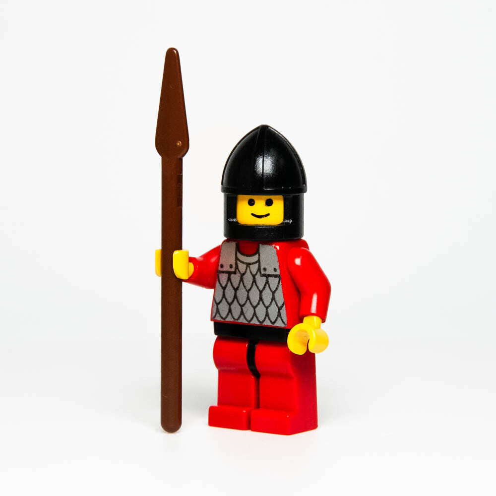 LEGO Castle Black Knights Minifigure - Scale Mail Red (cas161) 6059 St