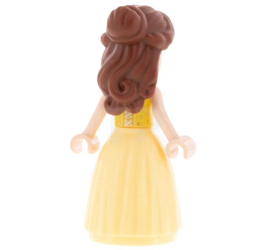 New LEGO Disney Princess Minifigure - Belle, Blue Dress (dp131) 43196