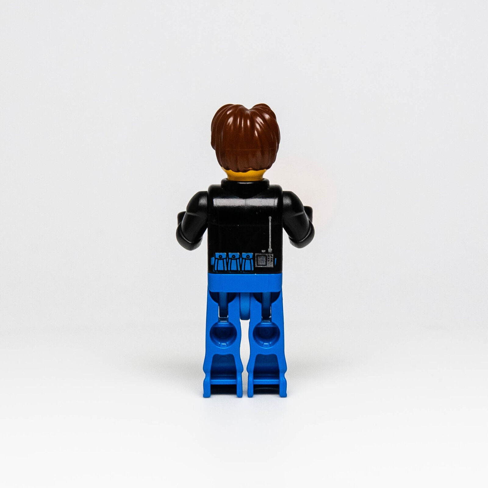 Lego 4 Juniors Minifigure - Jack Stone (js028) Black Jacket Blue Legs