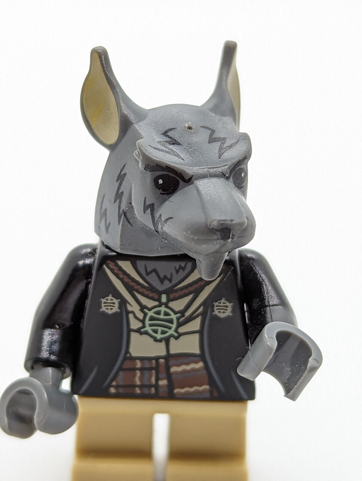 LEGO TMNT Minifigure - Splinter in Black Jacket (tnt051) 79117 Turtle