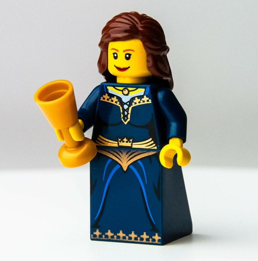 NEW LEGO Crown Princess (Maiden) - Skeleton Tower - 7093 (cas333) Mini