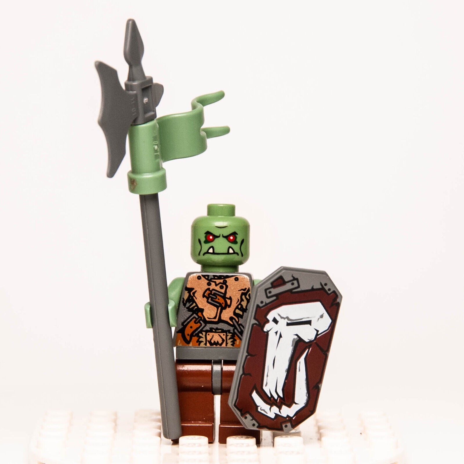 LEGO Castle Fantasy Era Minifigure - Orc Troll Warrior 7 (cas399) 8522