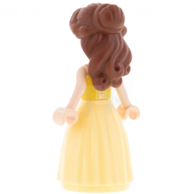 New LEGO Disney Princess Minifigure - Belle, Blue Dress (dp131) 43196