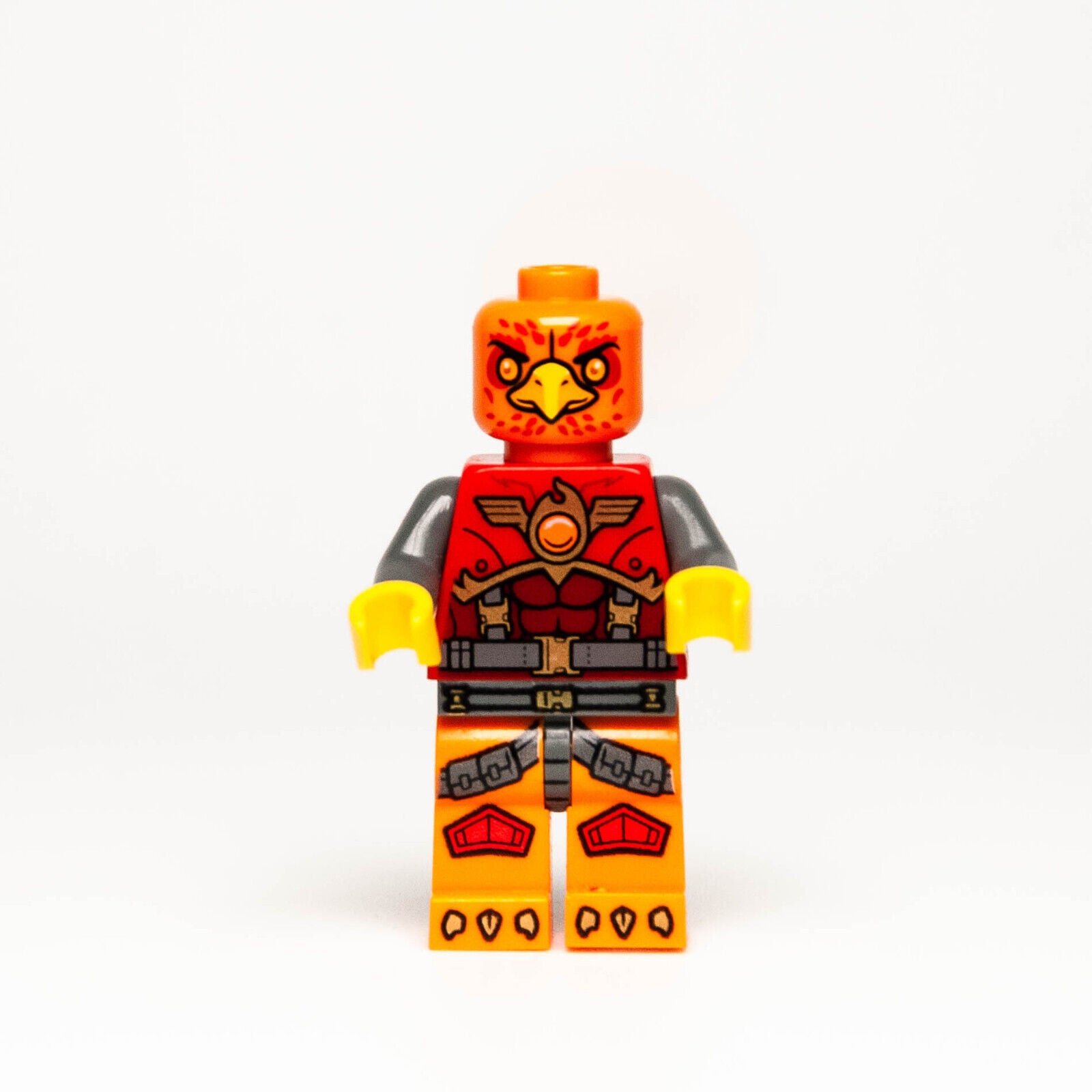 LEGO Chima Minifigure - Frax Heavy Armor (loc113) Fire Phoenix Tribe