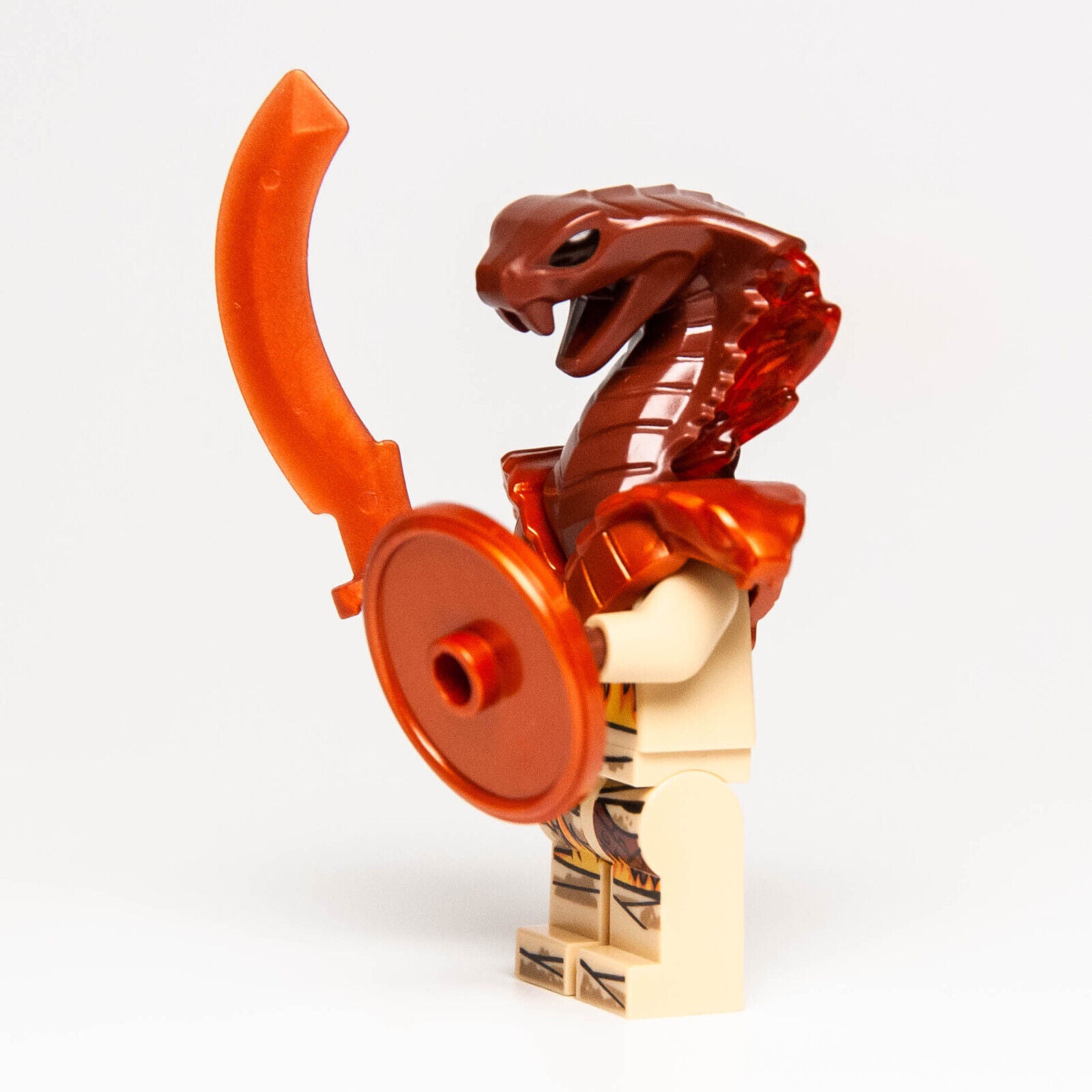 Lego Ninjago Minifigure - Pyro Destroyer (njo529) 70674 w/ Shield, Swo