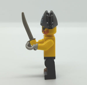 LEGO Pirate Minifigure w/ Sword, Peg Leg (pi022) Enchanted Island 6278