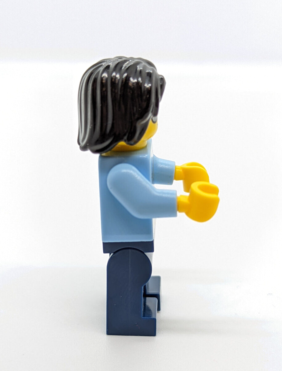 LEGO Female Police Officer Minifigure & Motorcycle (cty0936) 60200 Cap