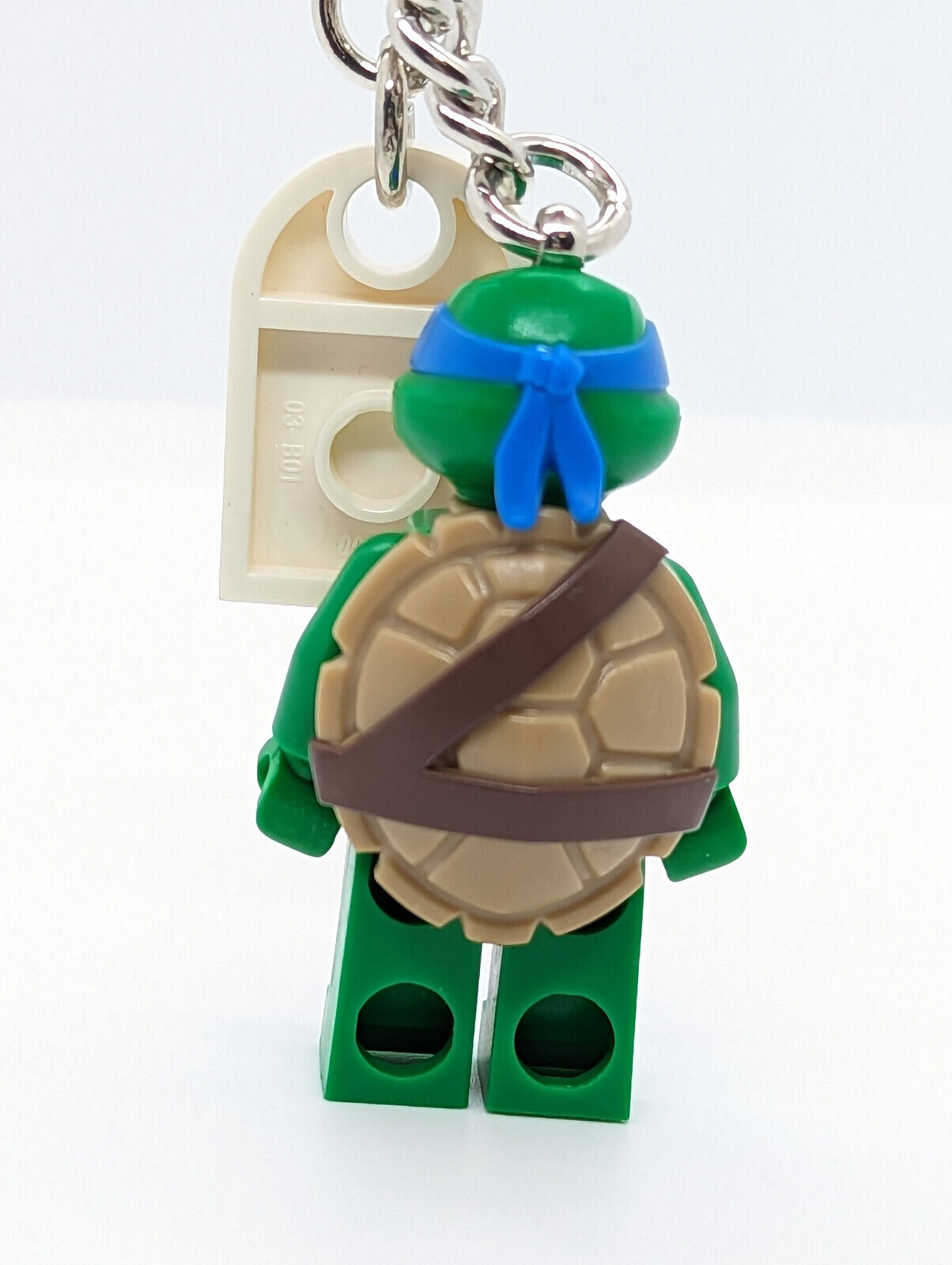 NEW Lego Teenage Mutant Ninja Turtle Minifigure Keychain - Leonardo 85