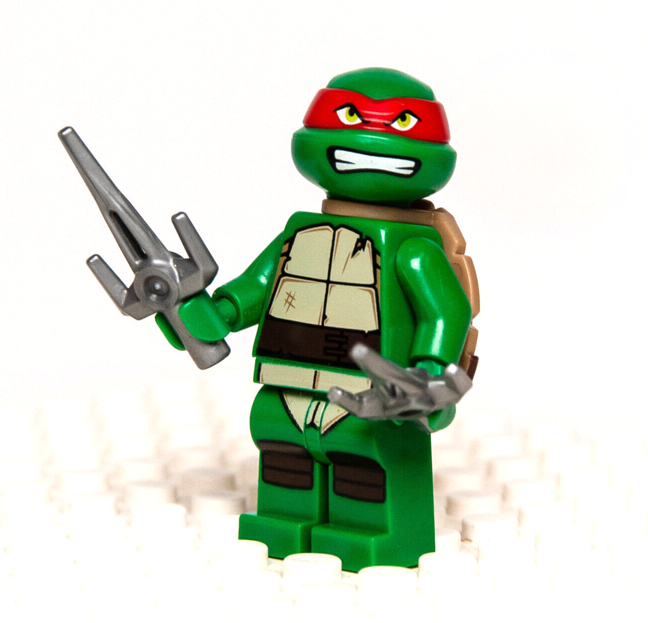 LEGO TMNT Minifigure - Raphael Gritted Teeth (tnt008) 79103 Turtle Lai