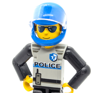 LEGO MINIFIGURE Technic Figure Police (tech029a) 8230 Coastal Cop Bugg