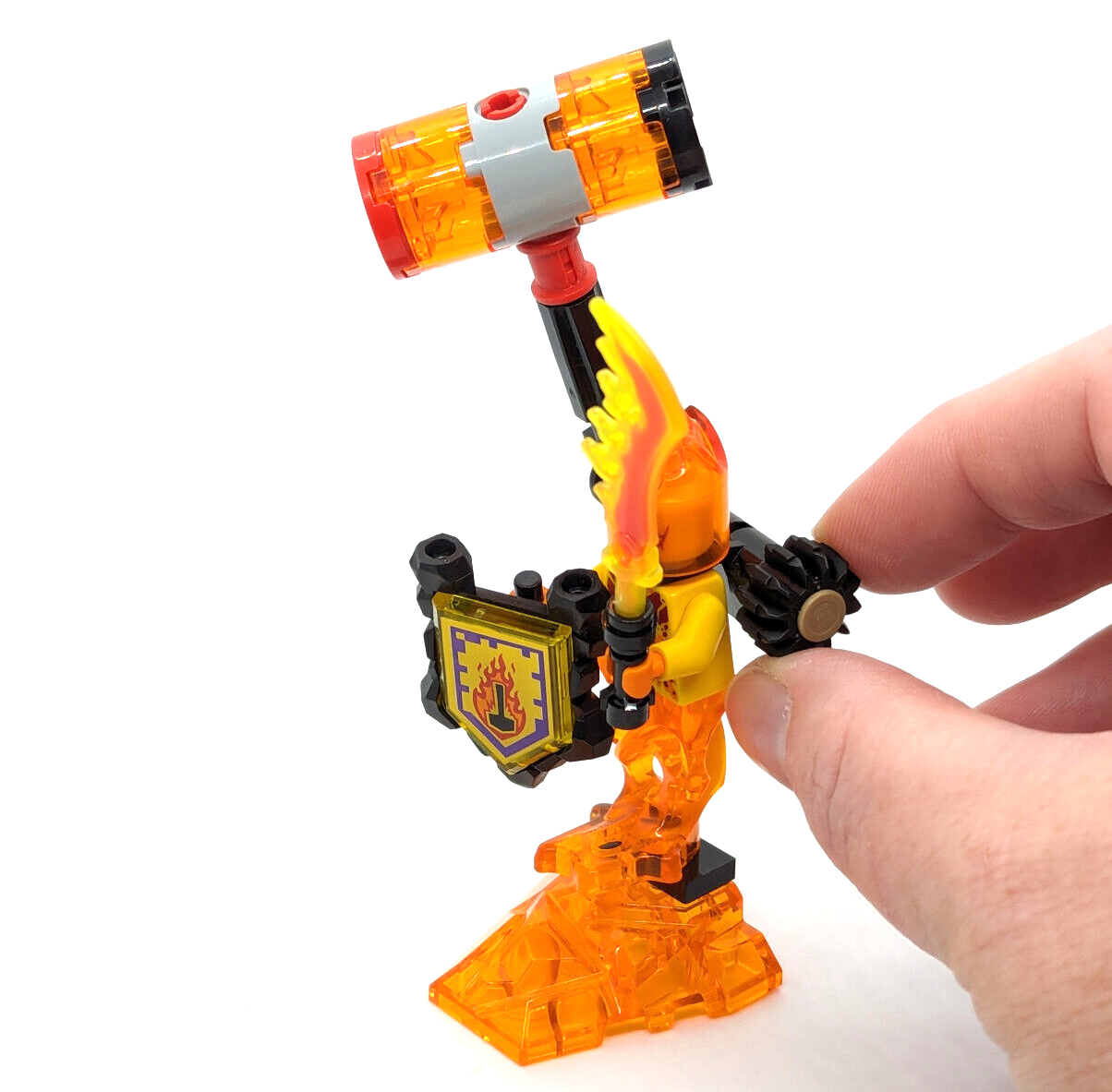 Lego Nexo Knights Minifigure - Ultimate Flama (nex054) 70339 Backpack