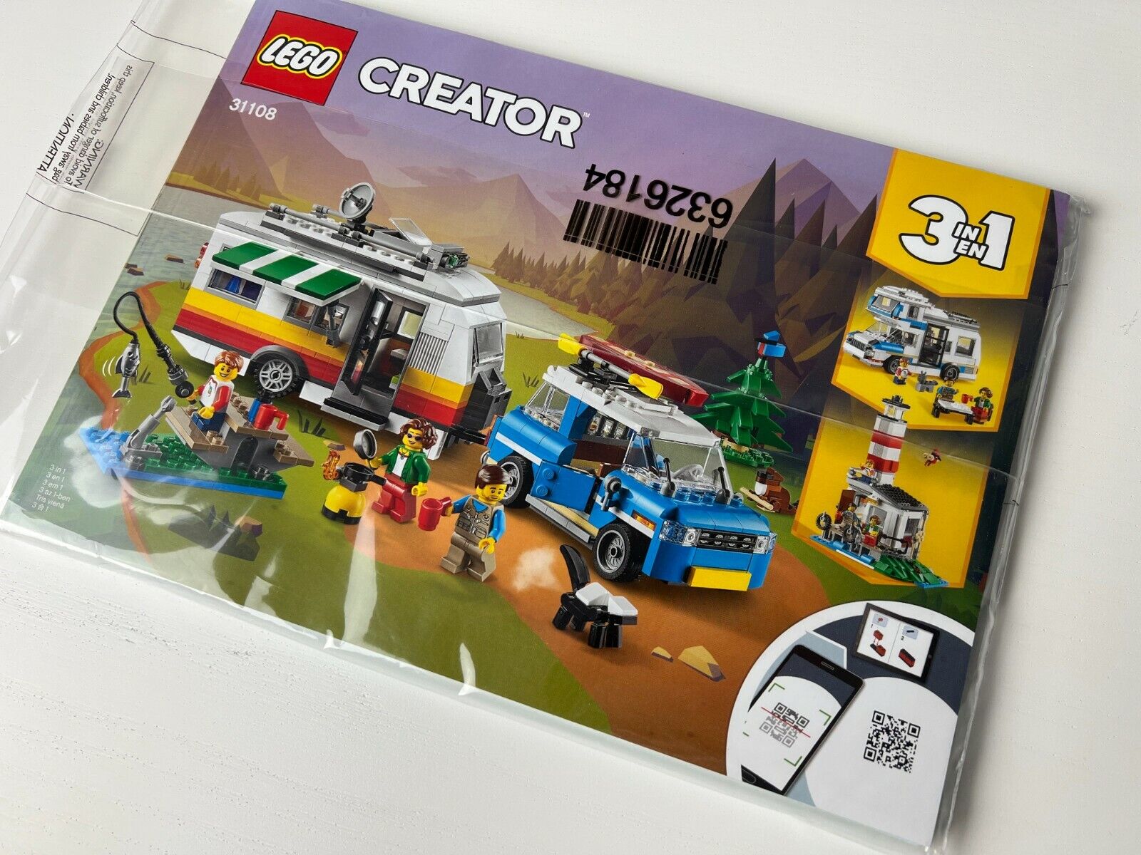 New LEGO Creator: Caravan Family Holiday - Building Instructions Set 3