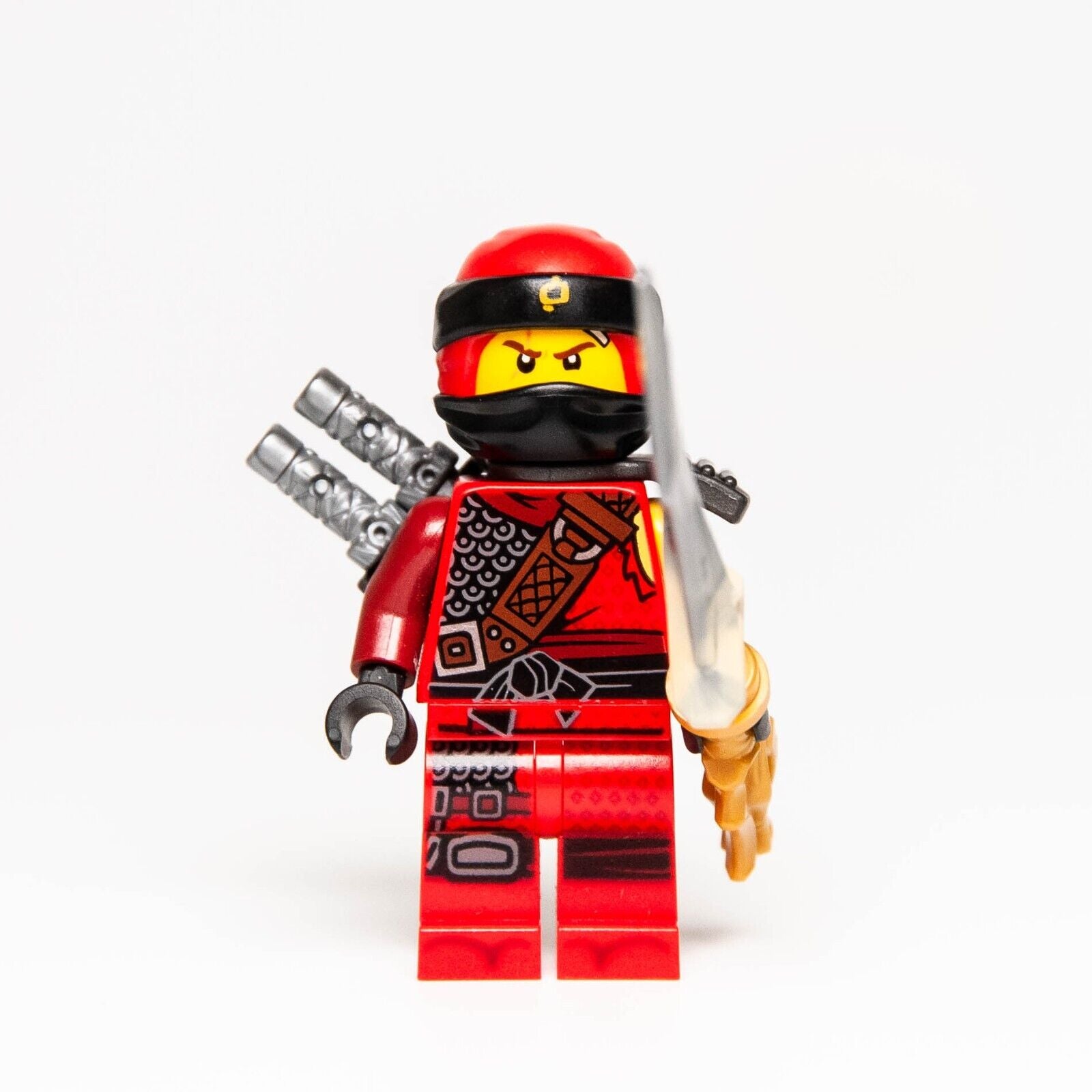 Lego Ninjago Minifigure - Kai Hunted (njo473) 70653 Firstbourne w/ Sca