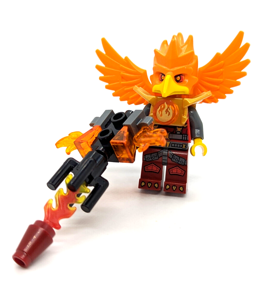LEGO Chima Minifigure - Frax Dark Red Legs (loc144) 70228 Fire Phoenix