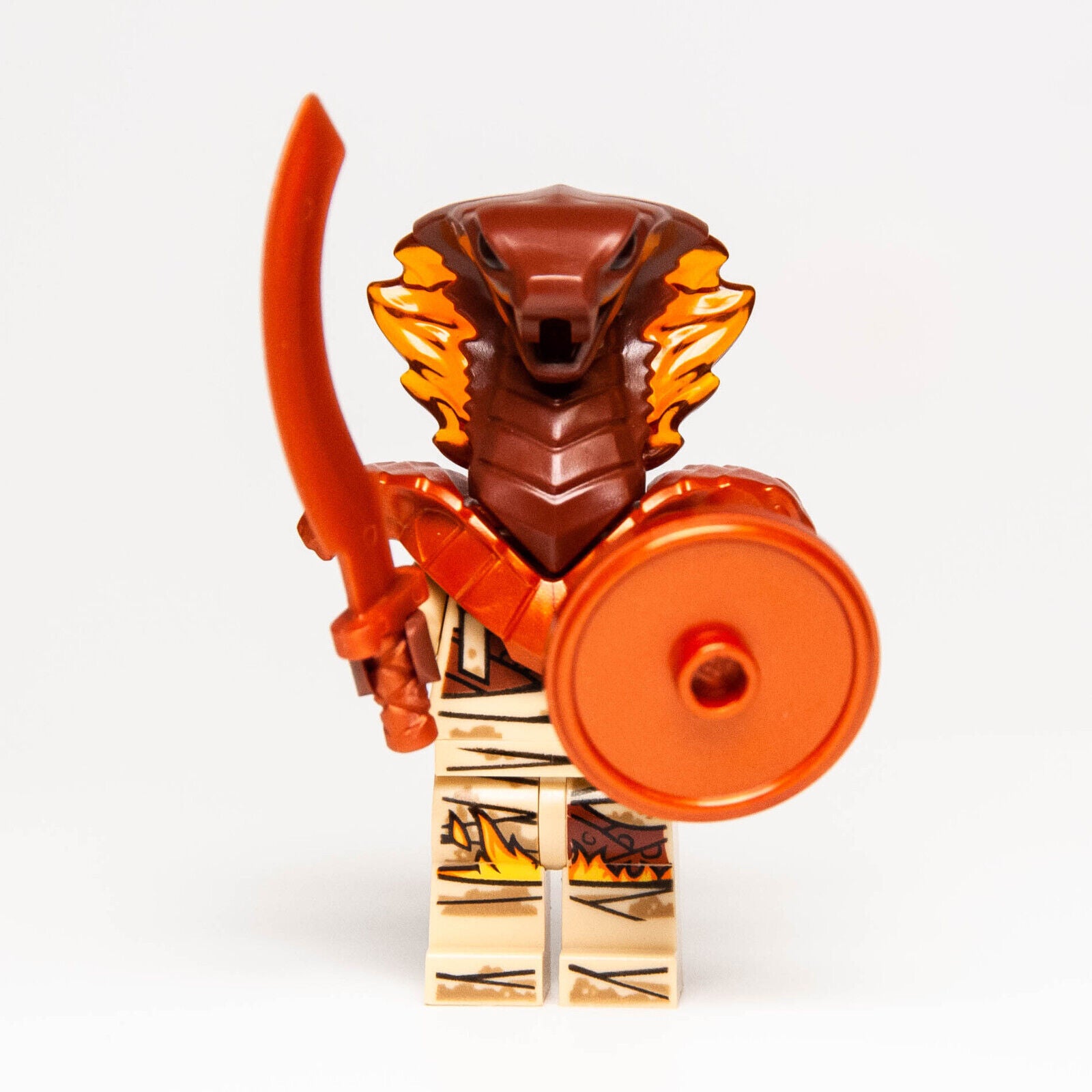 Lego Ninjago Minifigure - Pyro Destroyer (njo529) 70674 w/ Shield, Swo