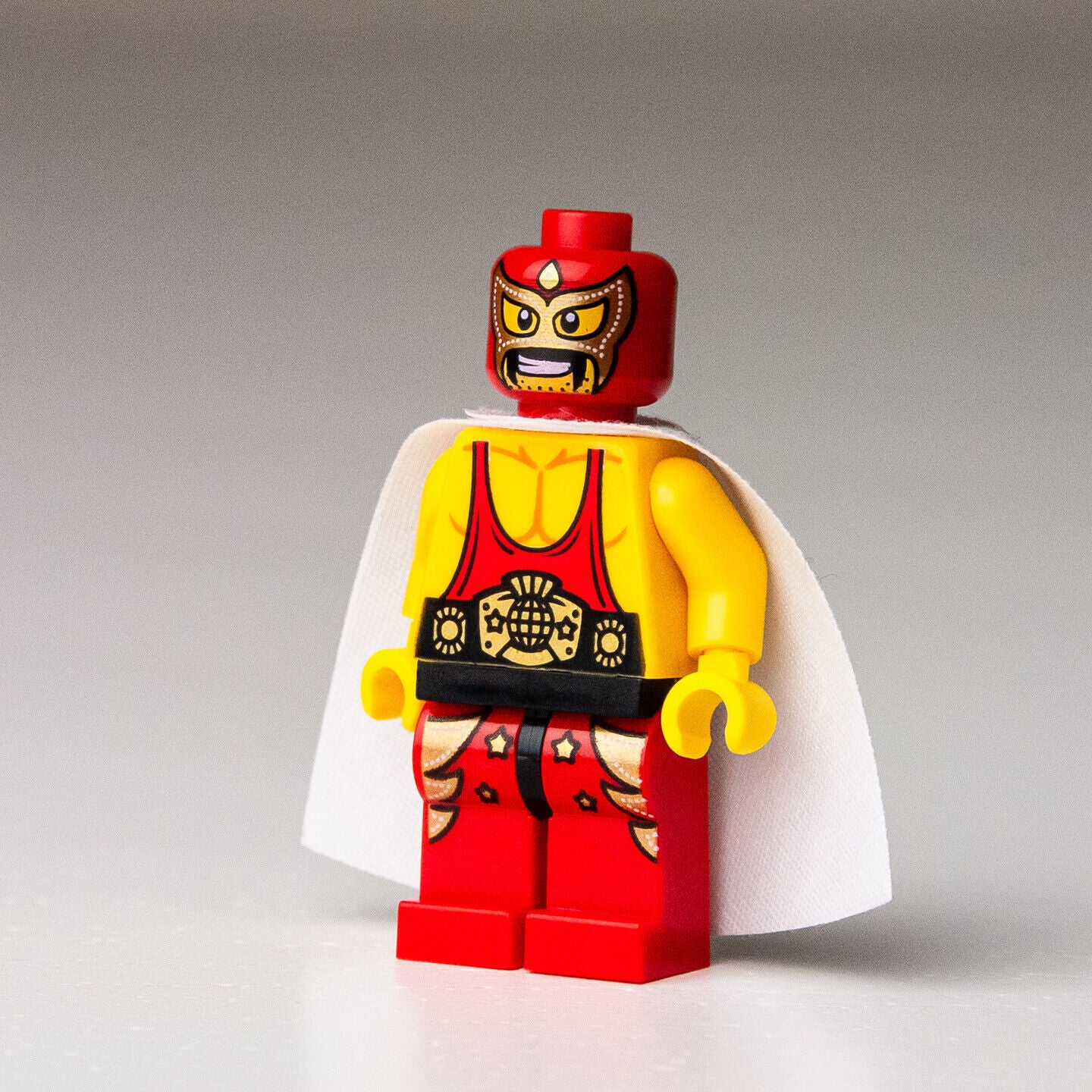 NEW El Macho Wrestler - Lord Business' Evil Lair (tlm022) LEGO Minifig