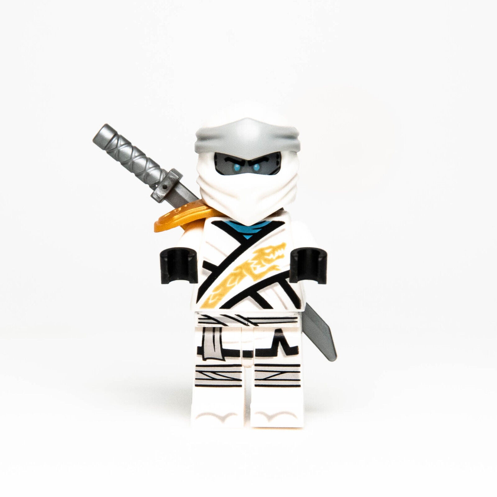 New LEGO Ninjago Legacy Minifigure - Zane Gold Armor (njo670) 71753 71