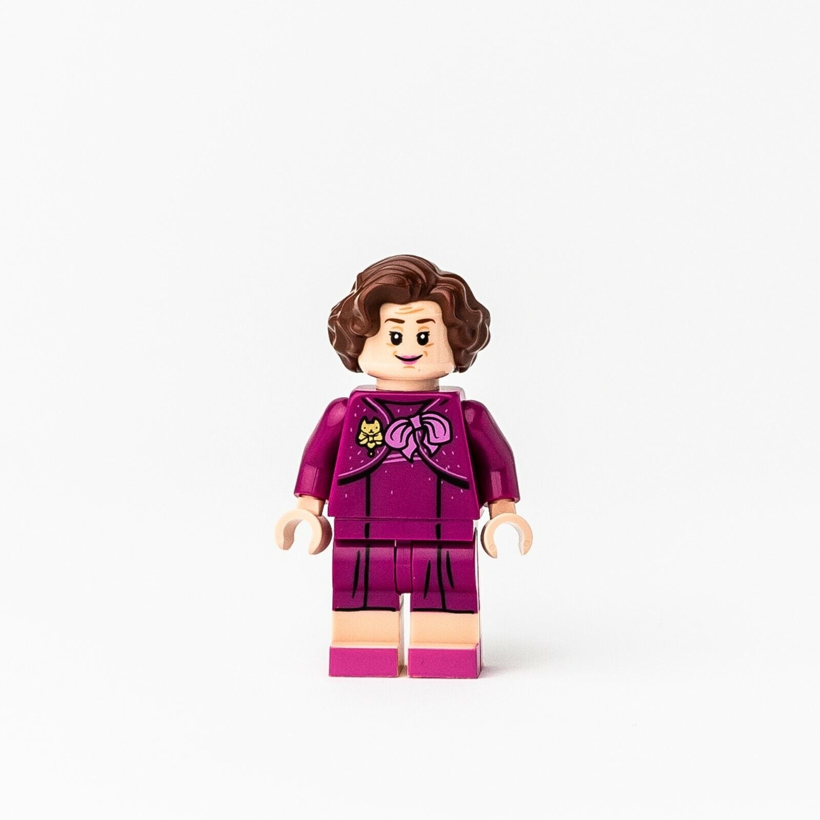 New LEGO Professor Dolores Umbridge, Magenta Dress Minifigure - 75967