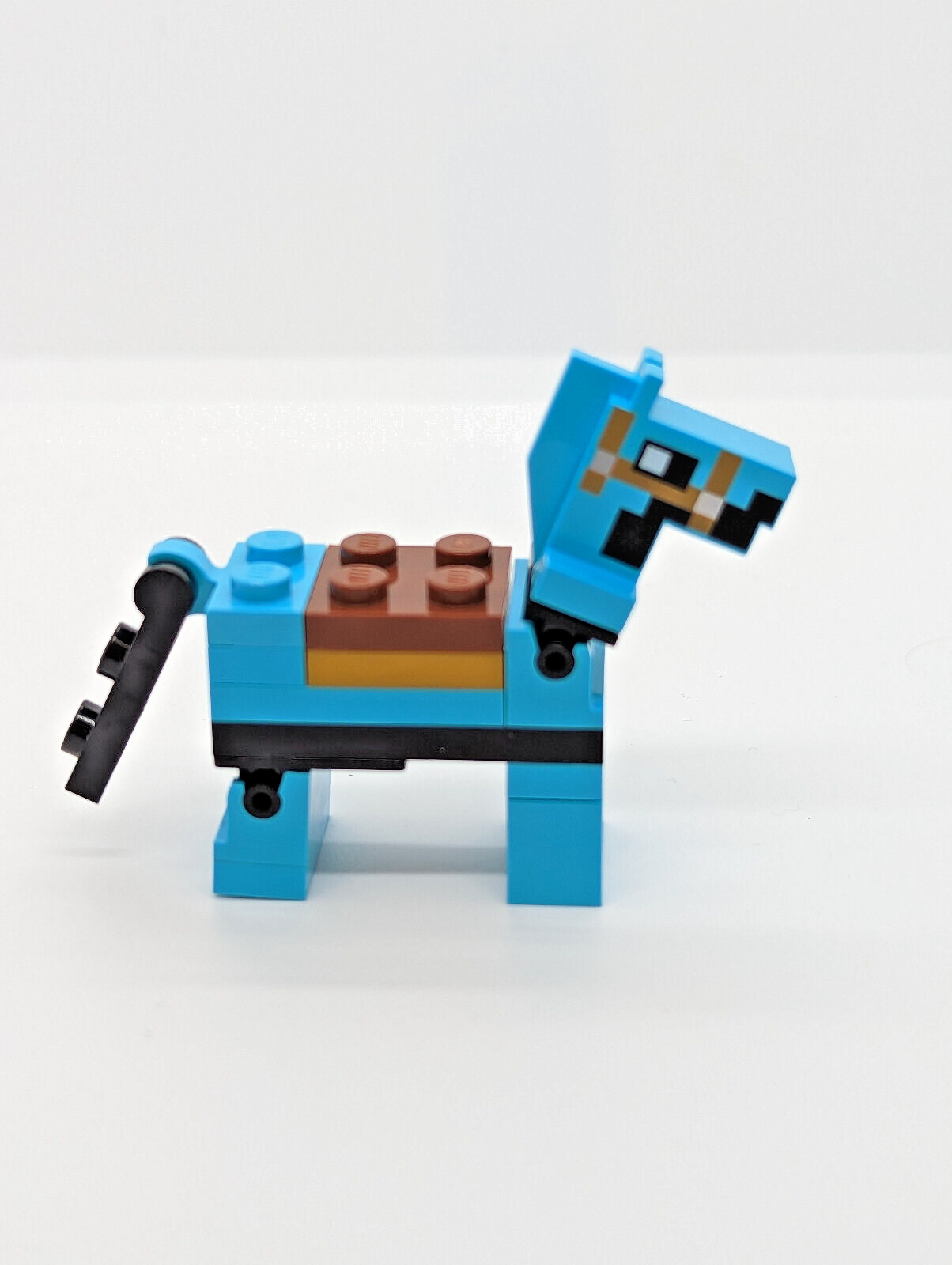 New LEGO Minecraft Minifigure - Azure Horse (minehorse05) 21171