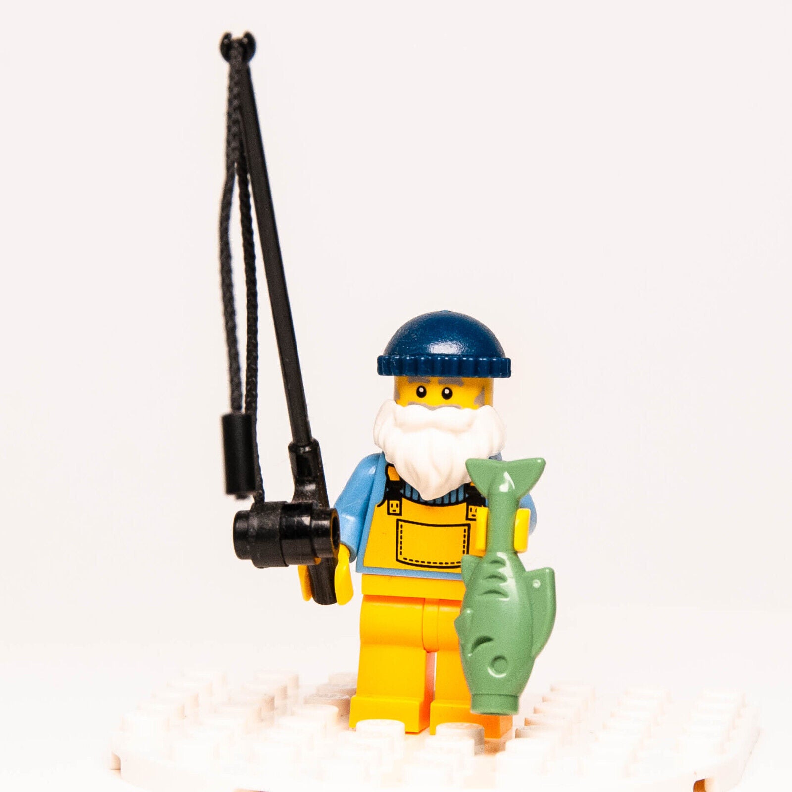 New LEGO CMF Series 3 Minifigure - Fisherman (col03-1) 8803 Sand Green
